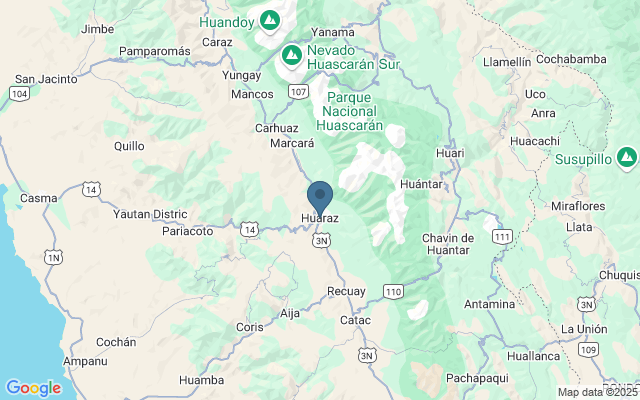 Huaraz (Peru): informatie & reizen