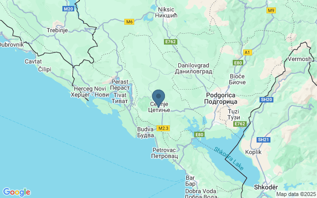 Cetinje (Montenegro): informatie & reizen