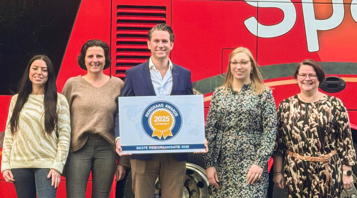 Boosten Reizen wint Reisgraag Award 2025 | Reisgraag.nl